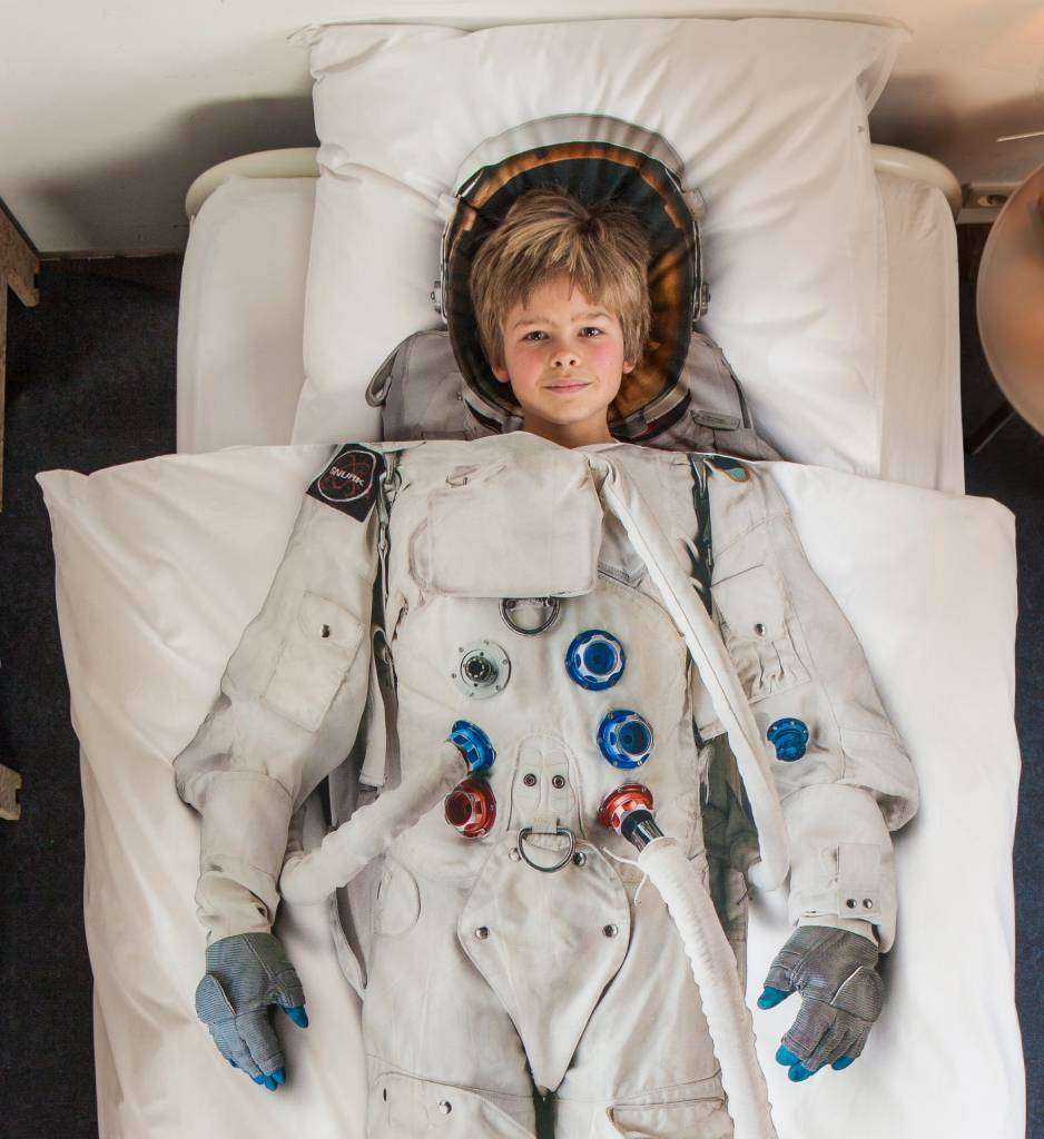 Snurk dekbedovertrek astronaut - Woontrendz